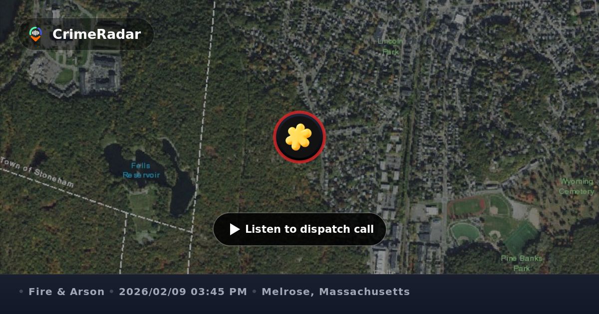 Fire crews respond to alarm at St. Mary’s Plaza, Melrose MA | CrimeRadar