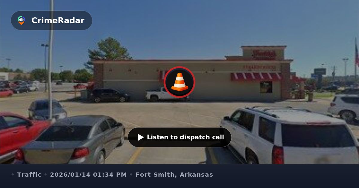 Possible hit and run near Rogers Avenue, Fort Smith AR | CrimeRadar