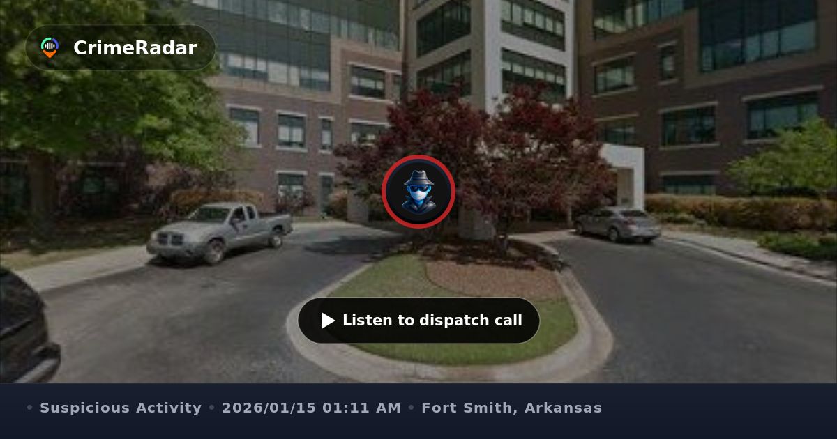 Deputies check suspicious vehicle near Boren Junior St, Fort Smith AR ...