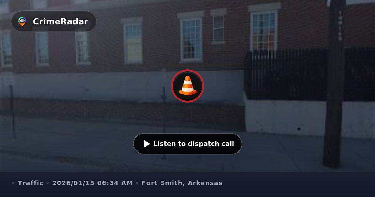 Traffic accident near Rogers Avenue and I-540, Fort Smith AR | CrimeRadar