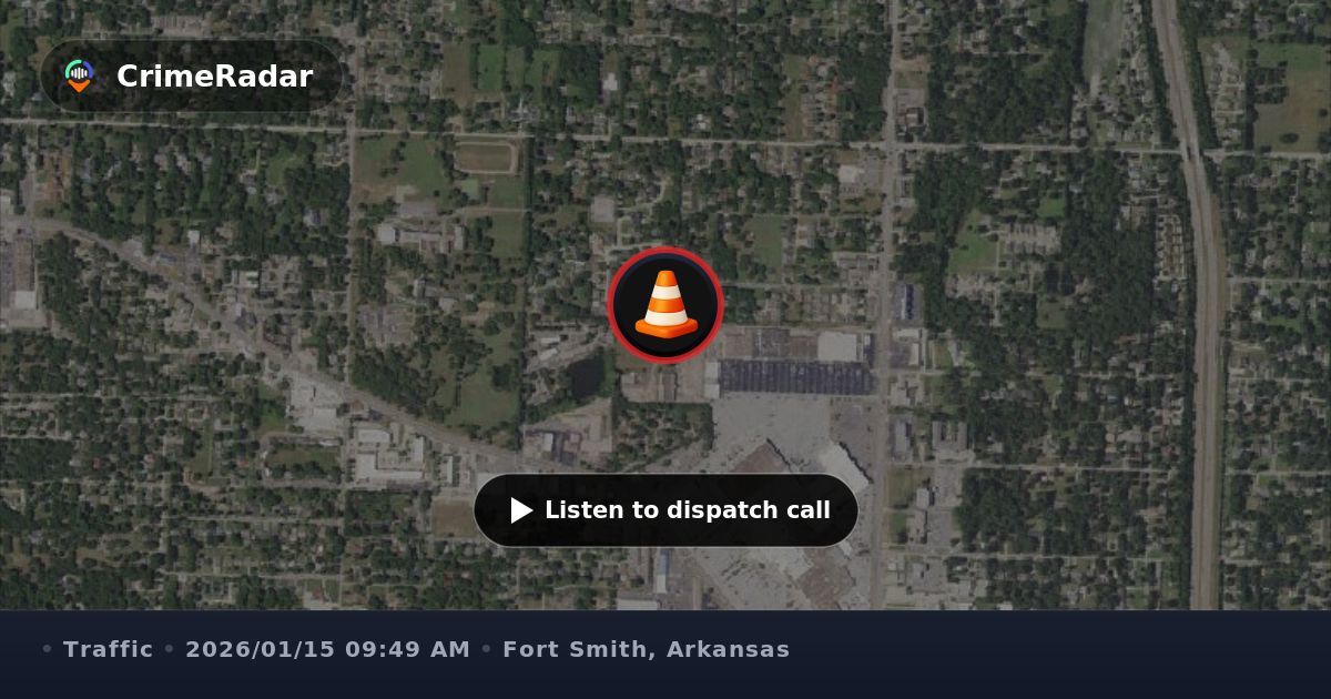 Traffic stop near Rogers Avenue shopping area, Fort Smith AR | CrimeRadar