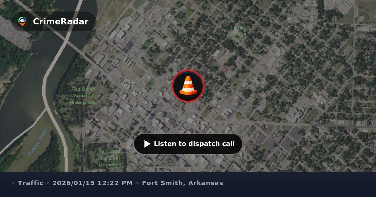Traffic stop near Garrison Ave, Fort Smith AR | CrimeRadar