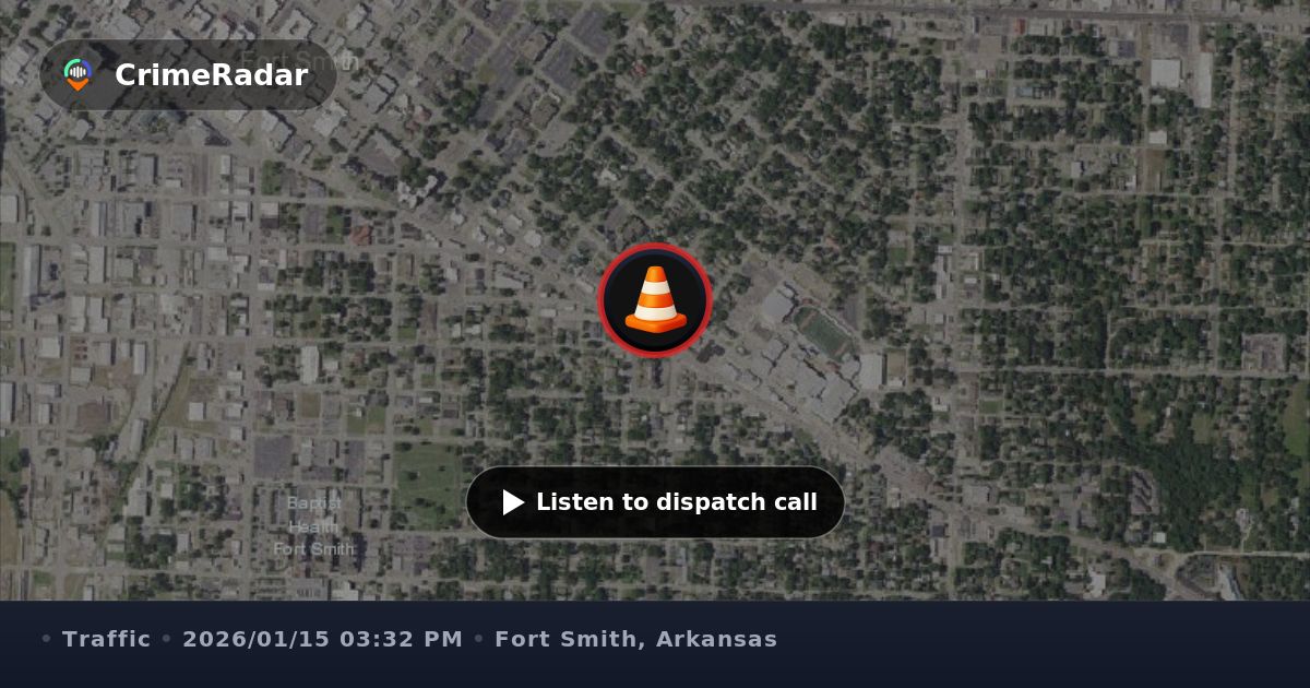 Traffic stop near Rogers Avenue for untagged truck, Fort Smith AR ...