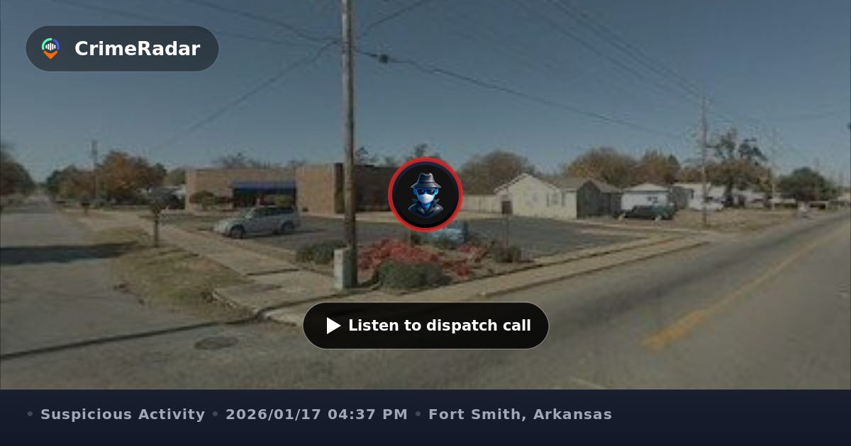 Deputies check two vehicles near Jenny Lane, Fort Smith AR | CrimeRadar