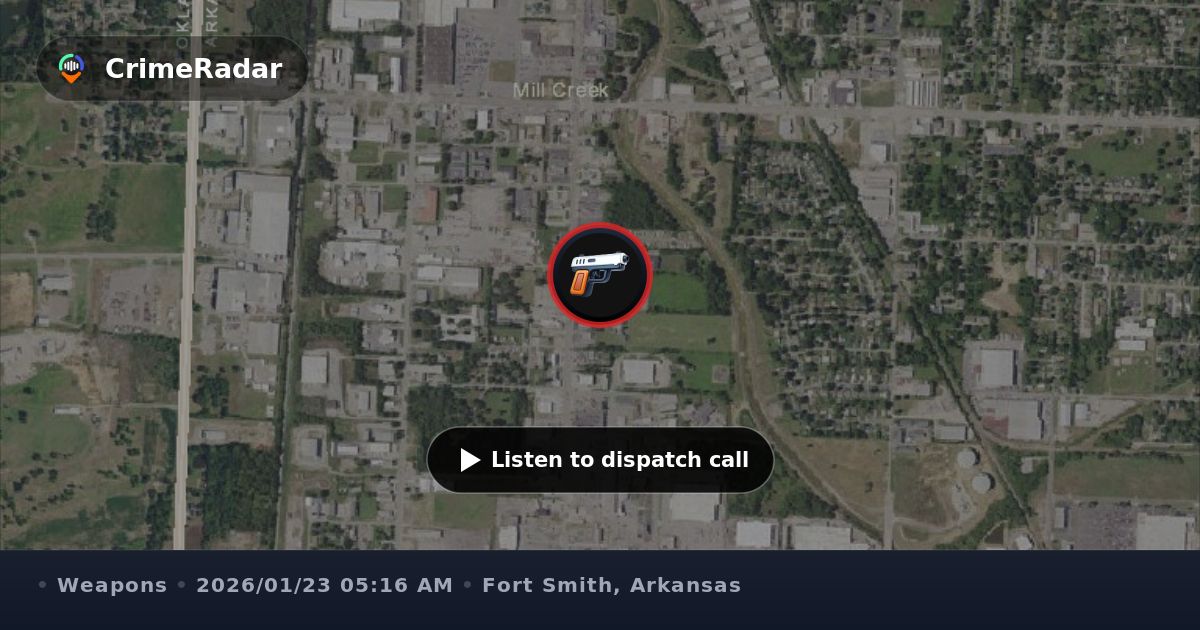 Officers respond to disturbance with a weapon near Towson Ave, Fort ...