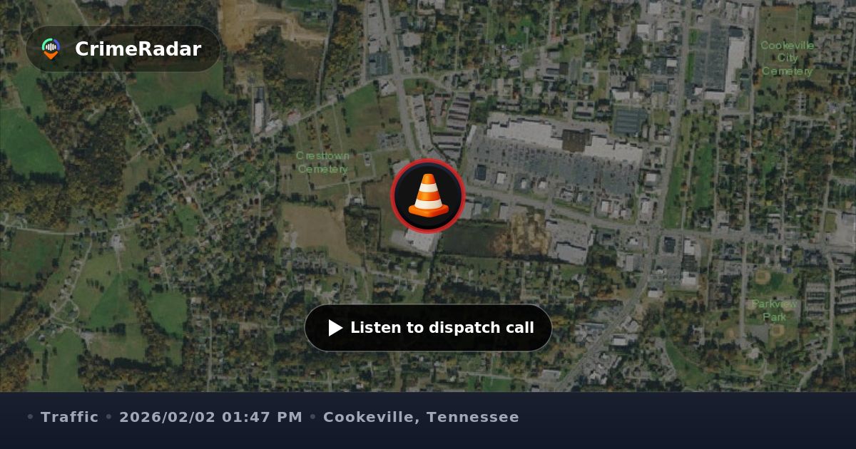 Traffic crash investigated near Willow Avenue, Cookeville TN | CrimeRadar
