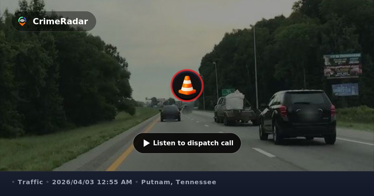 Crash on westbound I-40 near Bennett Road exit, Putnam County TN ...