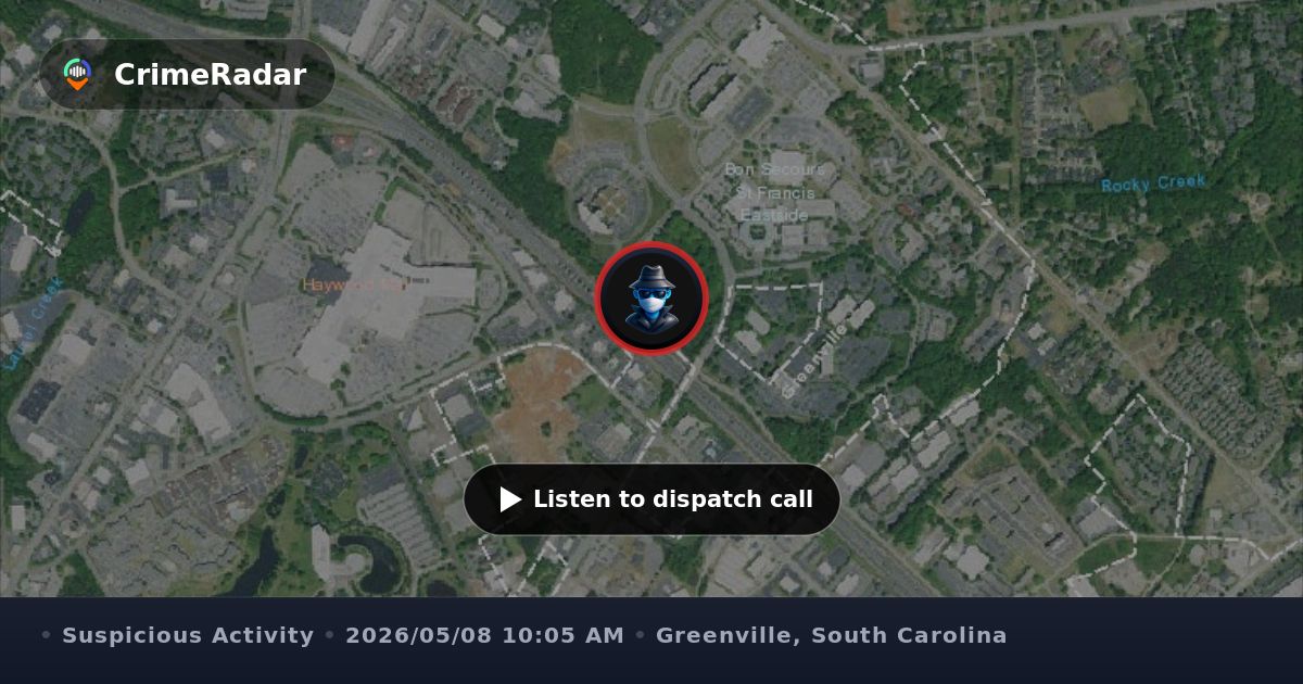 Residents report suspected door-to-door scam, Greenville SC | CrimeRadar