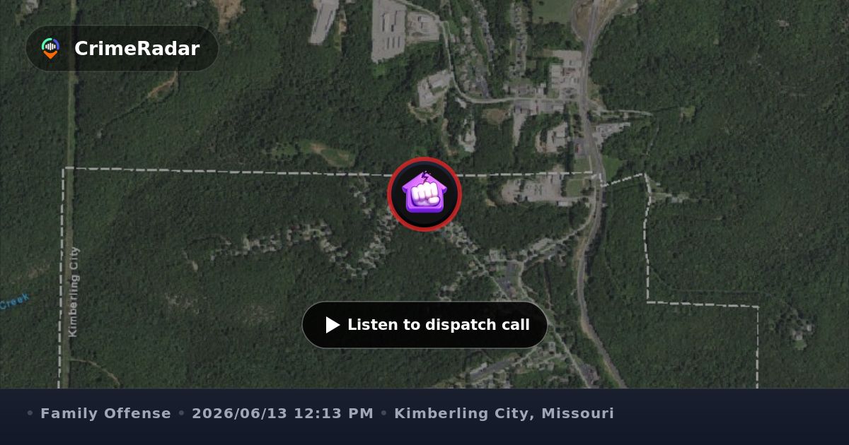Juvenile runs from home asking for police help, Kimberling City MO ...