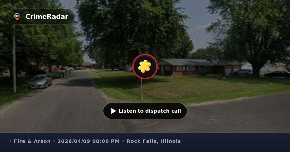 Engine responds to fire with electrical hazard in park, Rock Falls IL ...