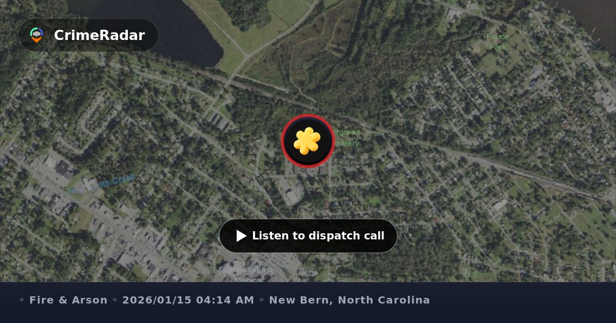 Fire crews assist another agency near Queen Anne Ln, New Bern NC ...