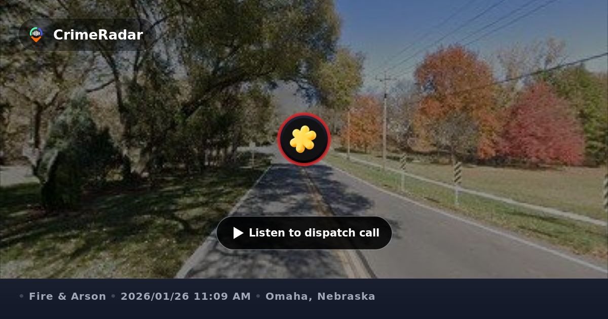 Small stove fire controlled near Ninety-sixth Street, Omaha NE | CrimeRadar