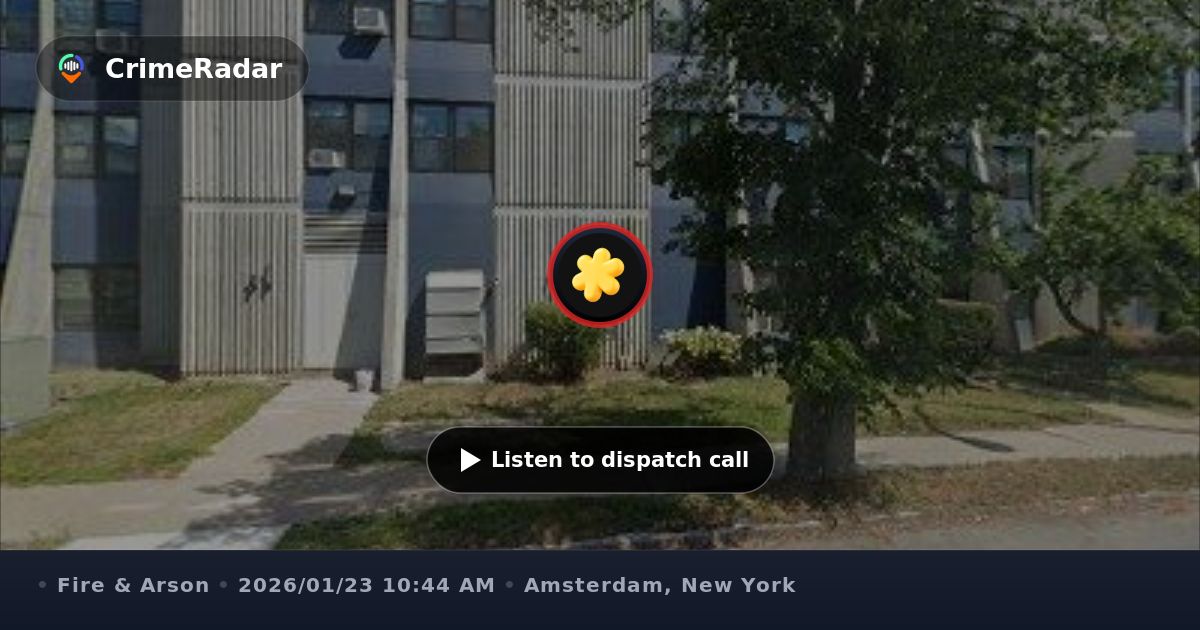 Fire crews respond to alarm at Stratton Apartments, Amsterdam NY ...