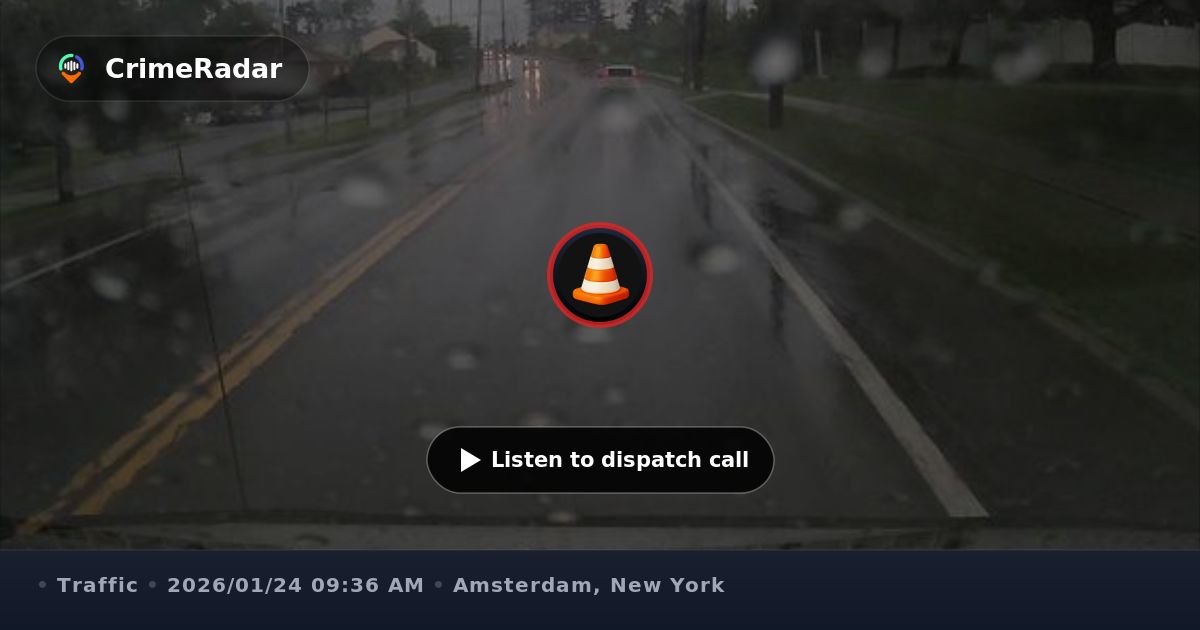 Two-car collision near Market and Sunset, Amsterdam NY | CrimeRadar