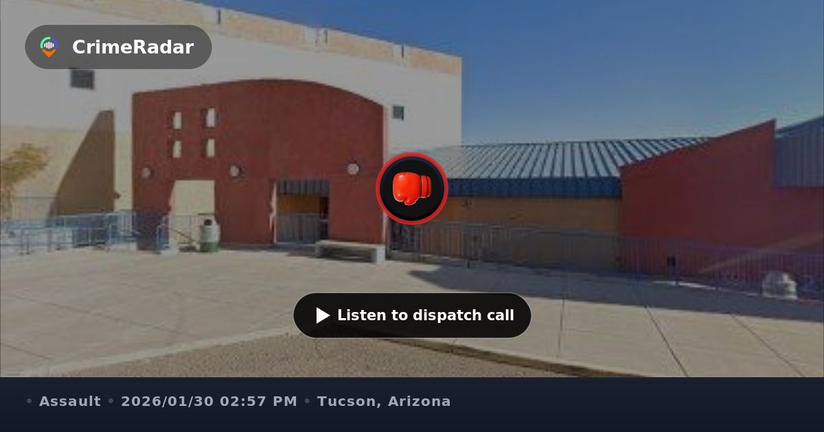 Aggravated assault reported near North Fourth Avenue, Tucson AZ ...