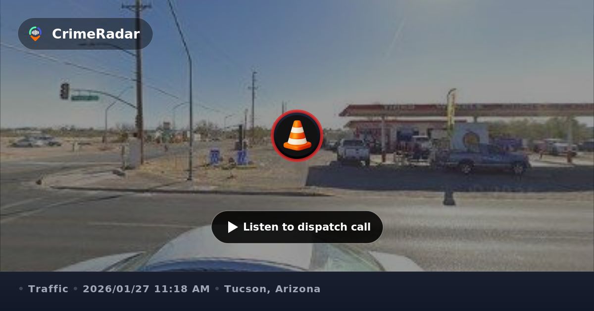 Two-vehicle collision blocks lanes on I-19 near Valencia Rd, Tucson AZ ...
