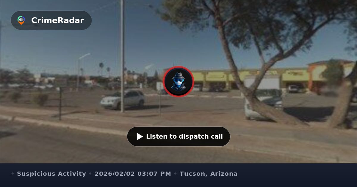 Deputies detain suspect after foot chase near Bronson Ave, Tucson AZ ...