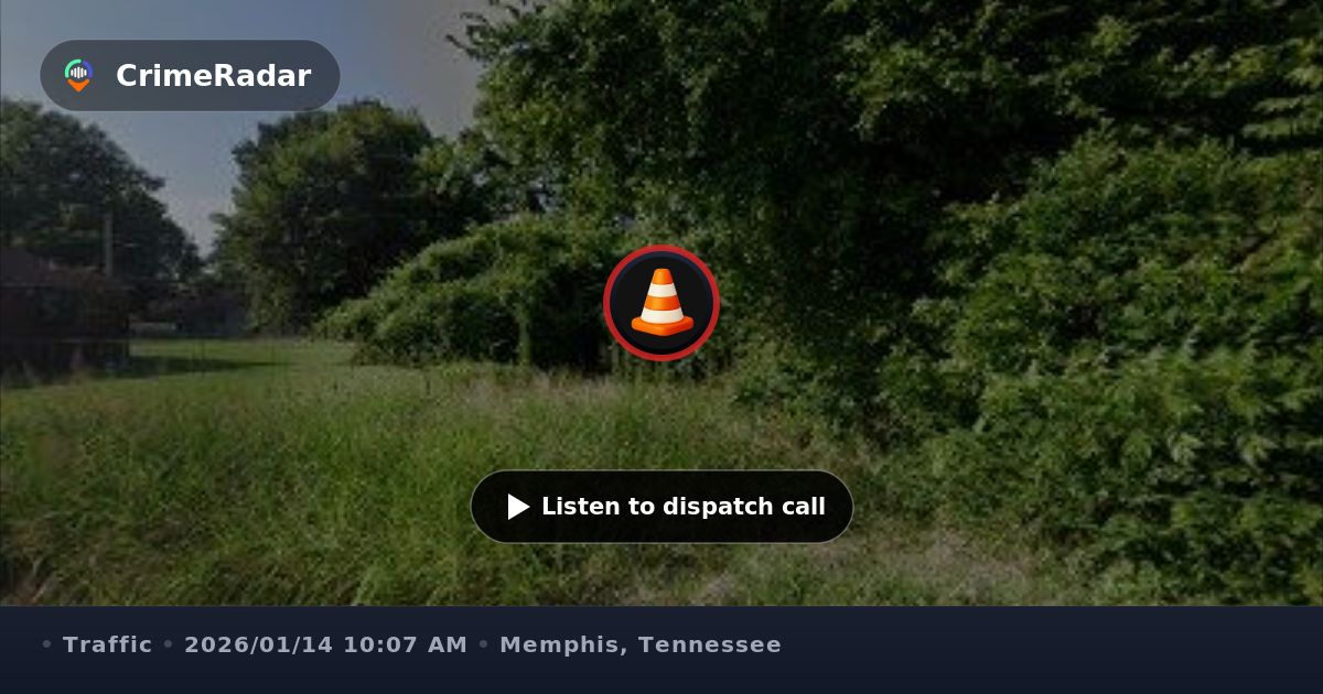 Traffic accident near I-55 and West Mallory Ave, Memphis TN | CrimeRadar