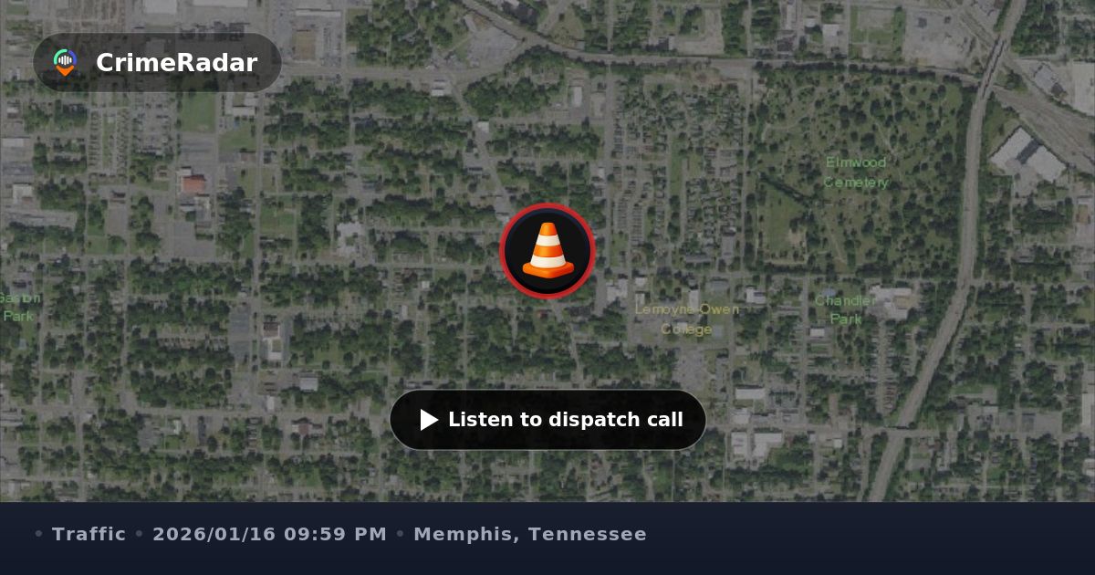 High-speed crash near Willie Mitchell Blvd, Memphis TN | CrimeRadar