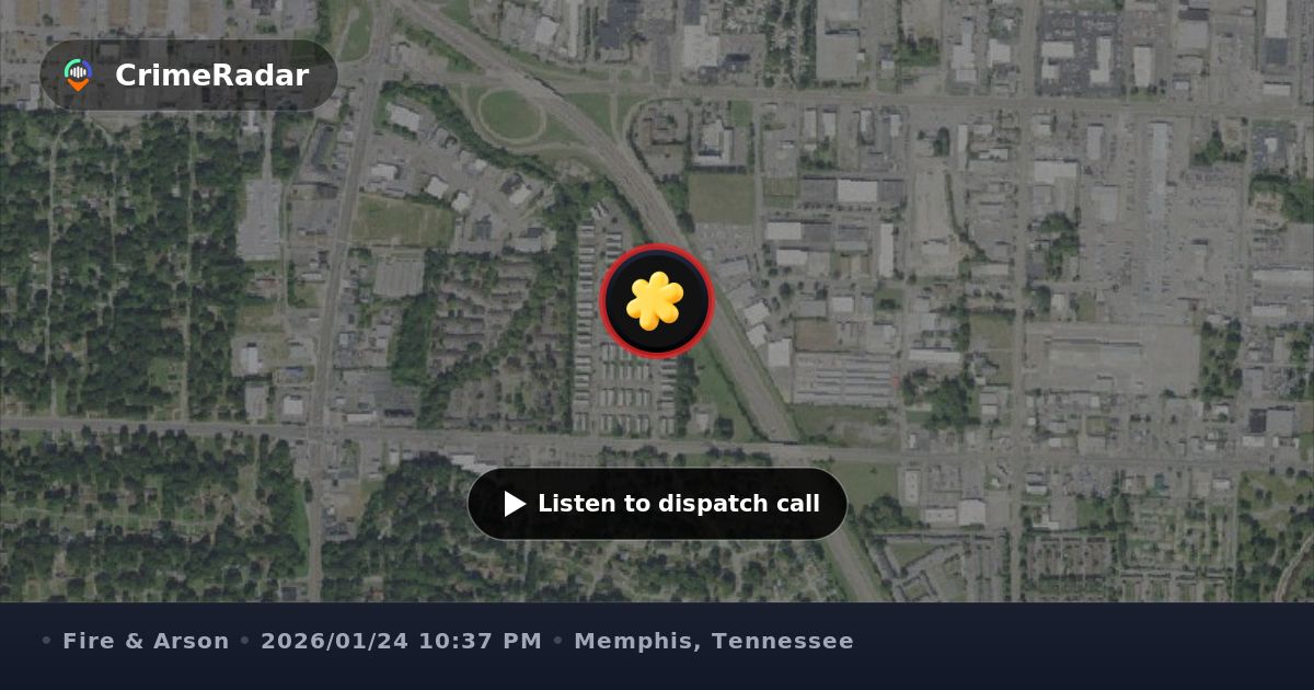 House fire reported near Singing Trees Avenue, Memphis TN | CrimeRadar