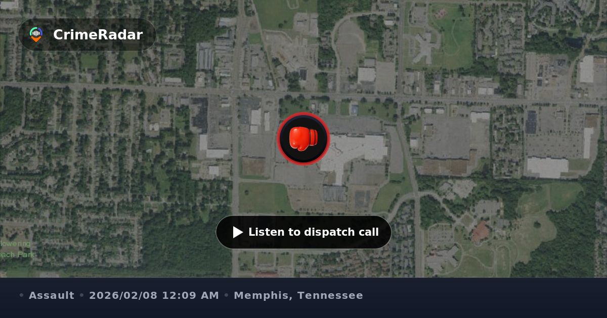 Assault reported near Autumn Ridge Court, Memphis TN | CrimeRadar