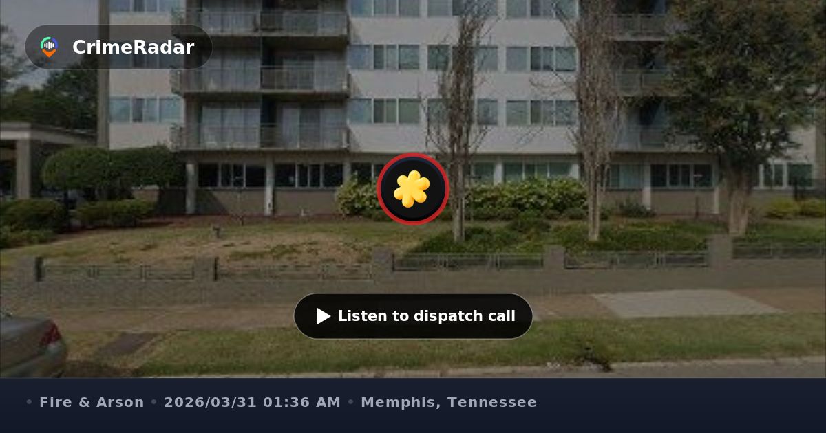 High-rise building fire alarm on South Idlewild, Memphis TN | CrimeRadar