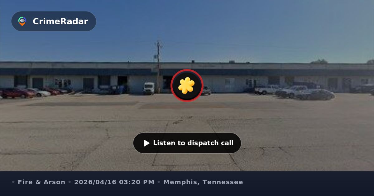 Commercial building alarm on Fleetbrook Drive, Memphis TN | CrimeRadar