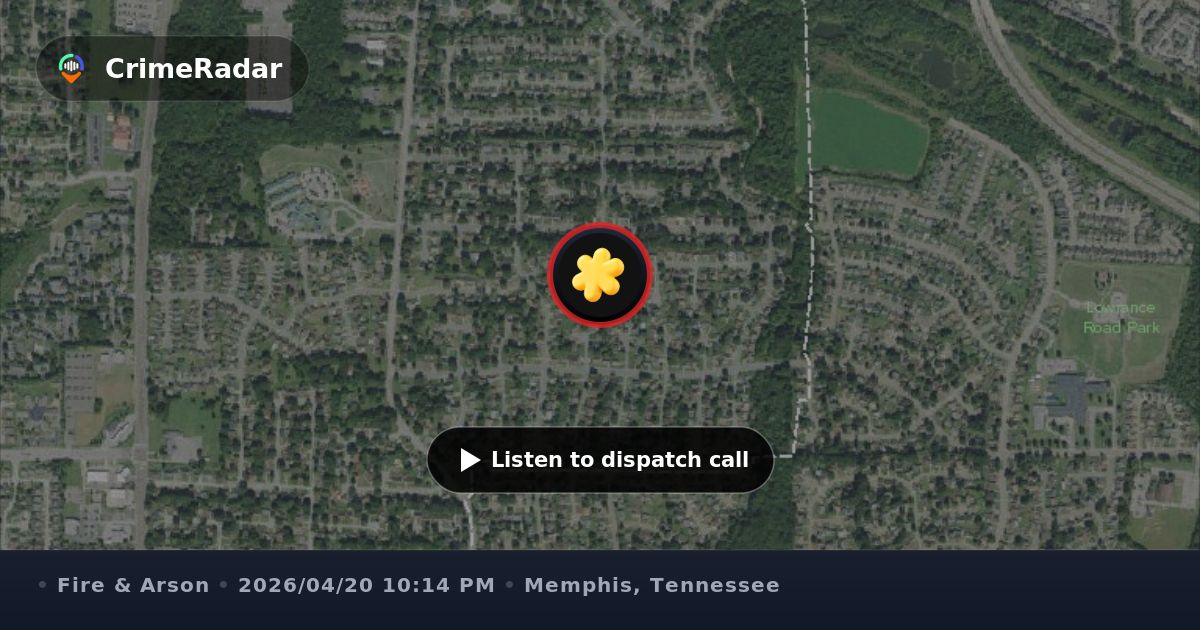 Units check reported fire at two-story apartment, Memphis TN | CrimeRadar