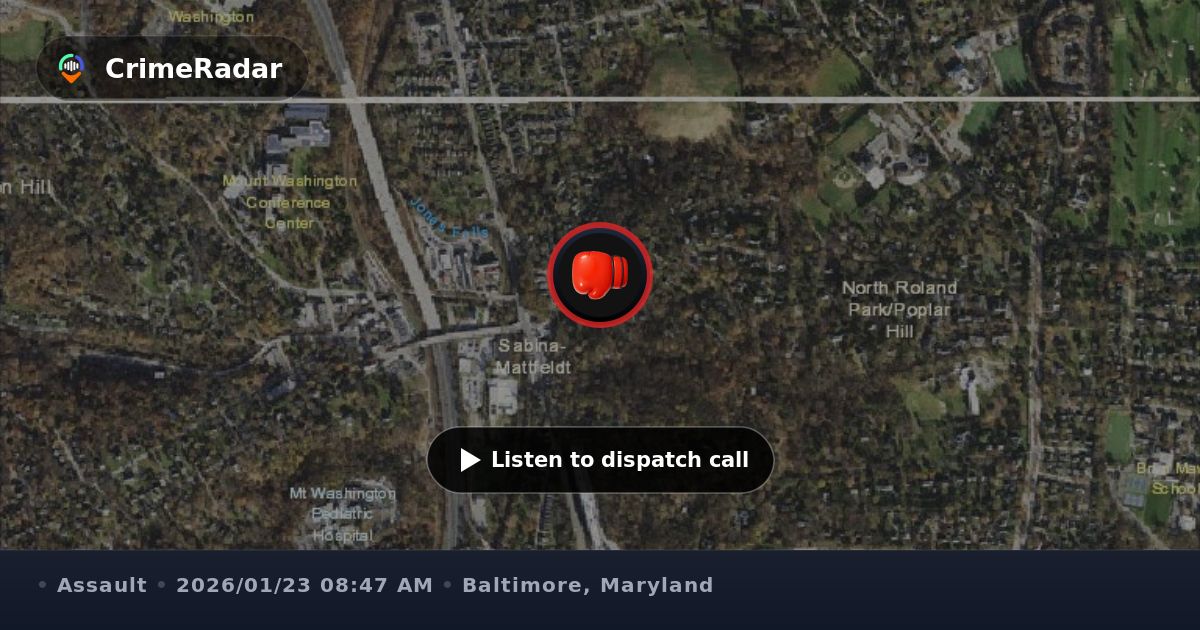 Possible fight at gas station on Falls Rd, Baltimore MD | CrimeRadar