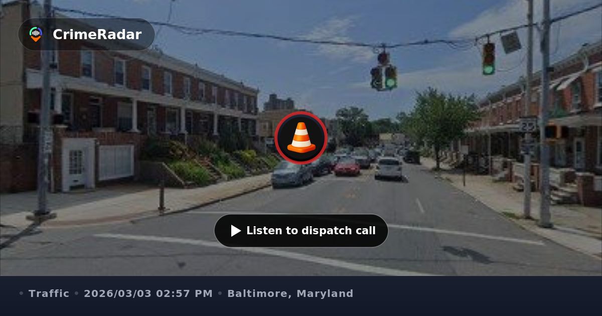 Fire truck involved in crash at 41st Street and Falls, Baltimore MD ...