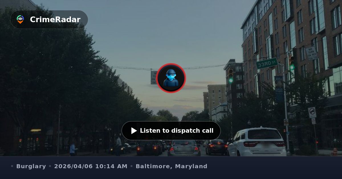 Bus displays call police sign at audible alarm, Baltimore MD | CrimeRadar