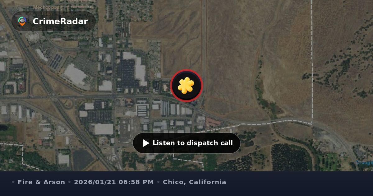 Faulty detector causes alarm near Notre Dame Blvd, Chico CA | CrimeRadar