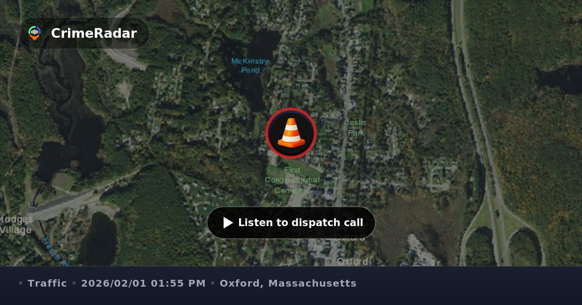 Traffic stop involving brown vehicle near Camp Hill Dr, Oxford MA ...