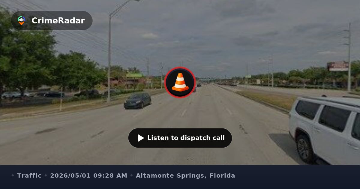 Two-vehicle crash on West State Road 436, Altamonte Springs FL | CrimeRadar