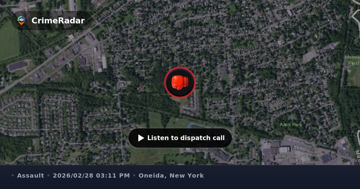 Man threatens to blow up Oneida Hospital, Oneida NY | CrimeRadar