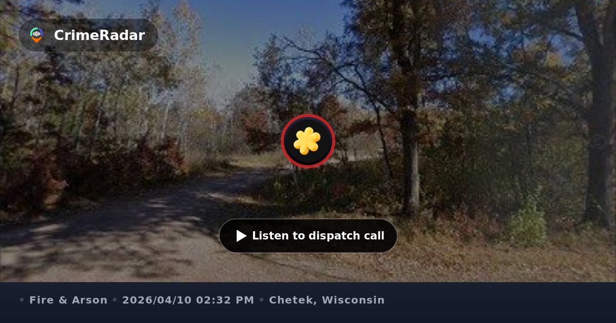Brush fire out of control near 24th Street in Chetek, Chetek WI ...