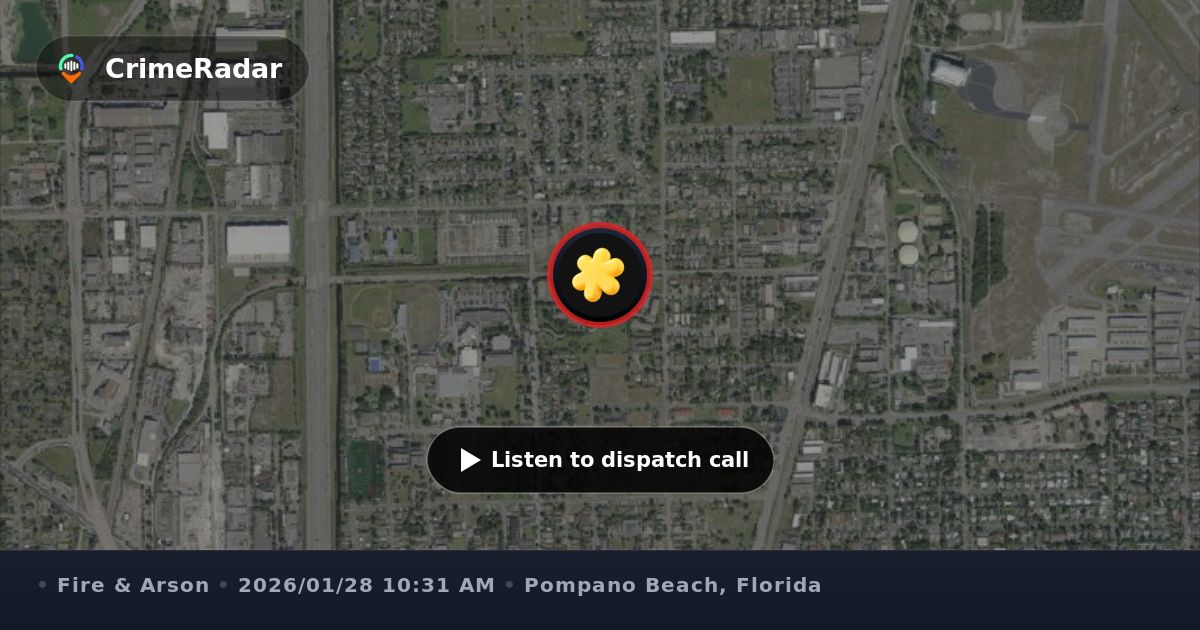 Fire alarm triggered near Northwest Fourth Court, Pompano Beach FL ...