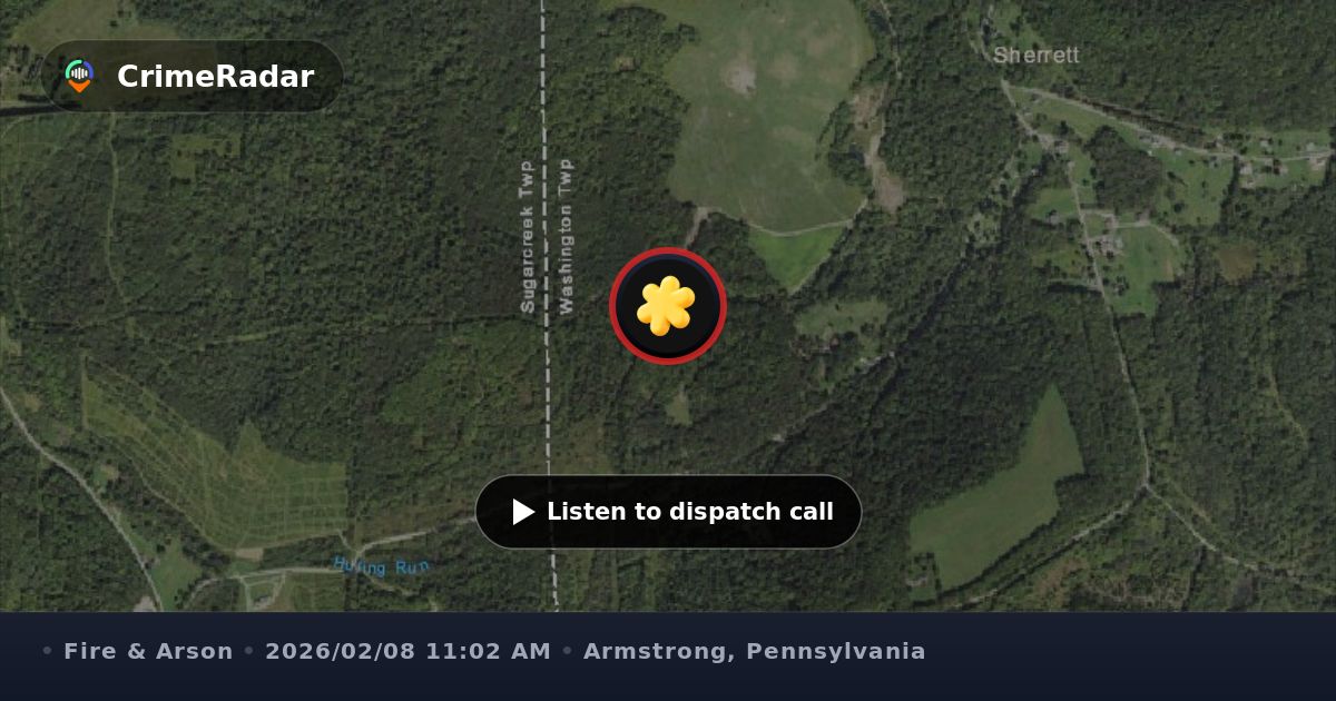 Fire crews respond to structure blaze near Hollow Rd, Armstrong County ...