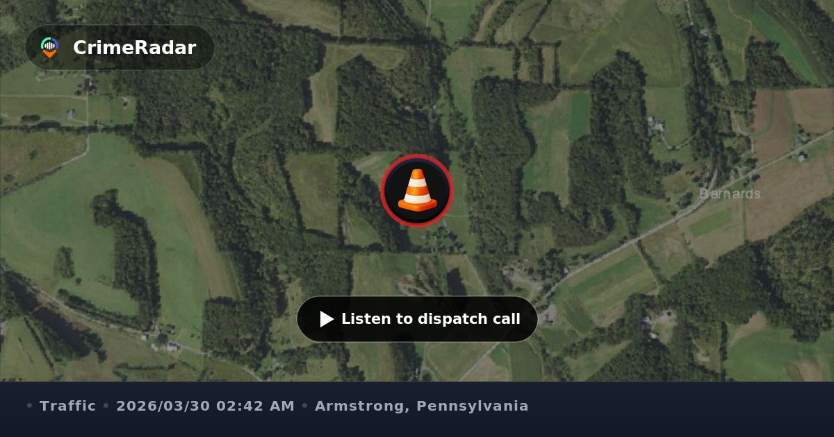 Vehicle crash with possible ejection on PA 839, Armstrong County PA ...