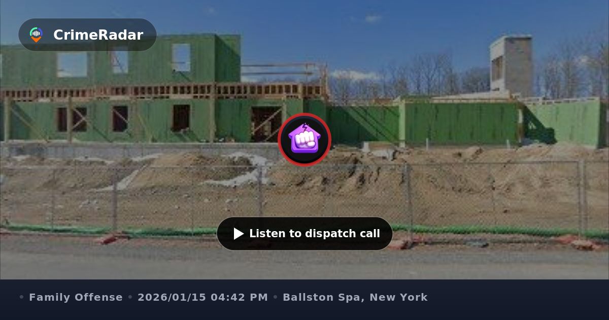 Possible dispute prompts welfare check in Ballston Spa, Ballston Spa NY ...