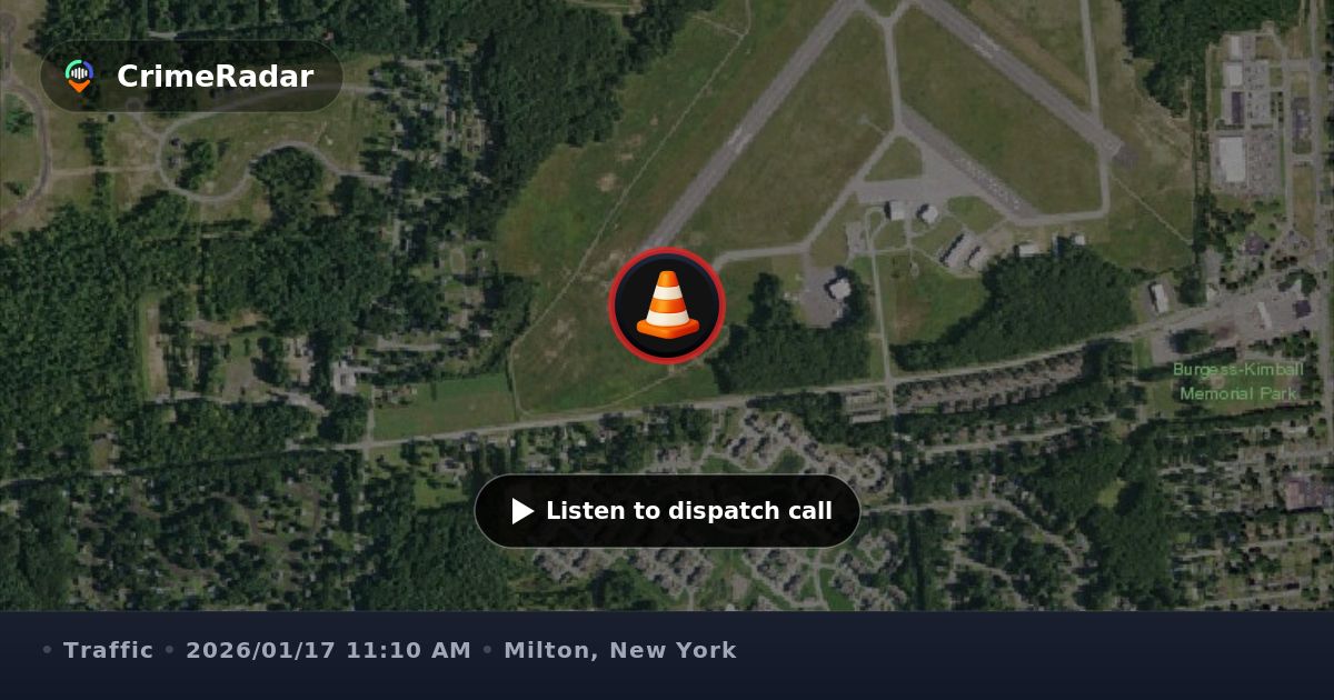 One-car accident near Geyser Road, Milton NY | CrimeRadar