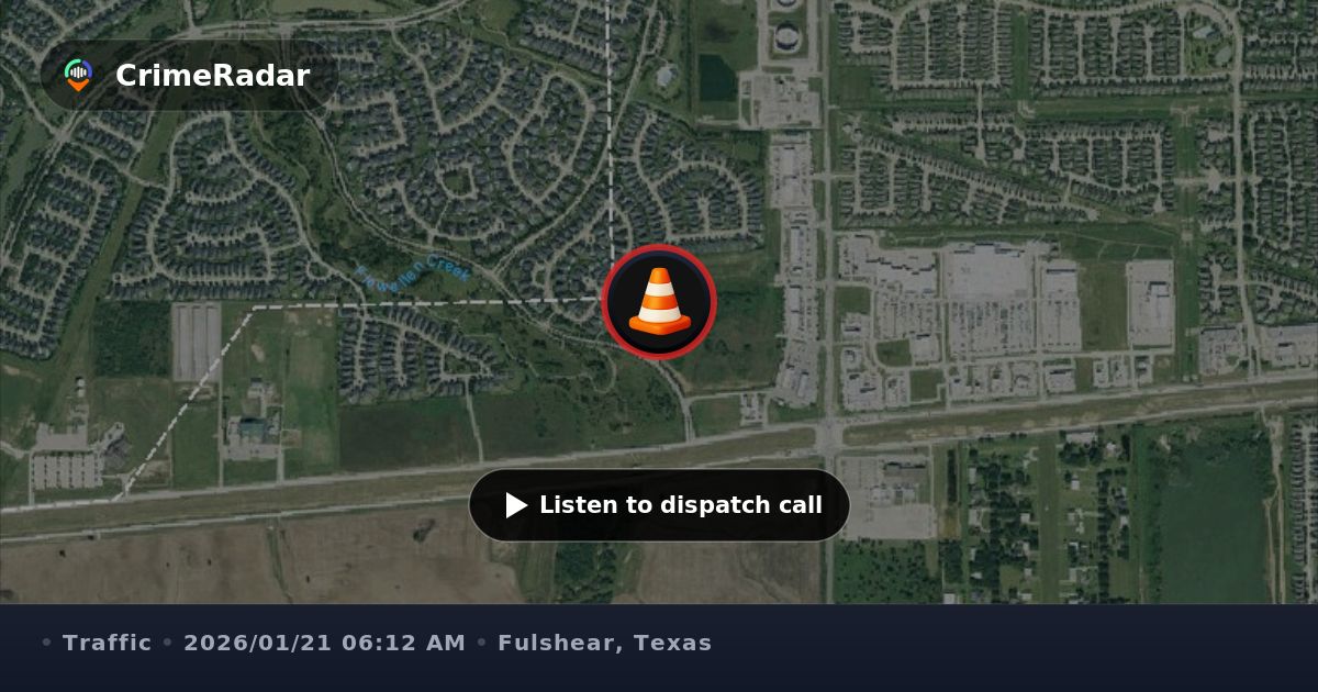 Vehicle collision near FM 1463 gas station, Fulshear TX | CrimeRadar