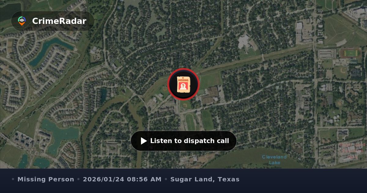 Deputies check welfare of possible missing man in Sugar Land, Sugar ...