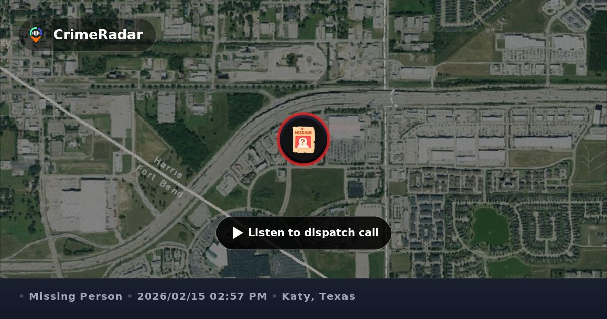 Juvenile reported missing from mall Hot Topic store, Katy TX | CrimeRadar