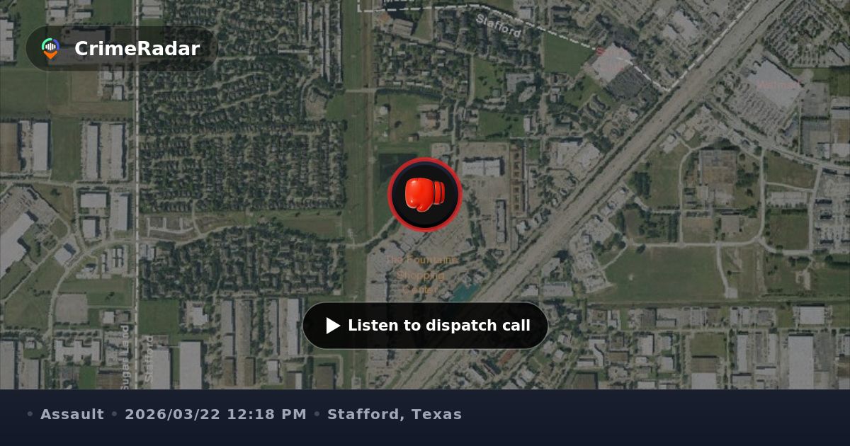 Assault reported at IHOP on Southwest Freeway, Stafford TX | CrimeRadar