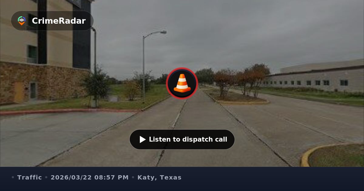 Traffic stop on Mustang with no license plate, Katy TX | CrimeRadar