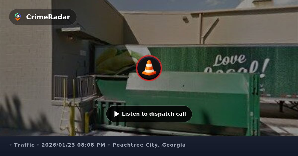 Officer conducts welfare check near Kroger, Peachtree City GA | CrimeRadar