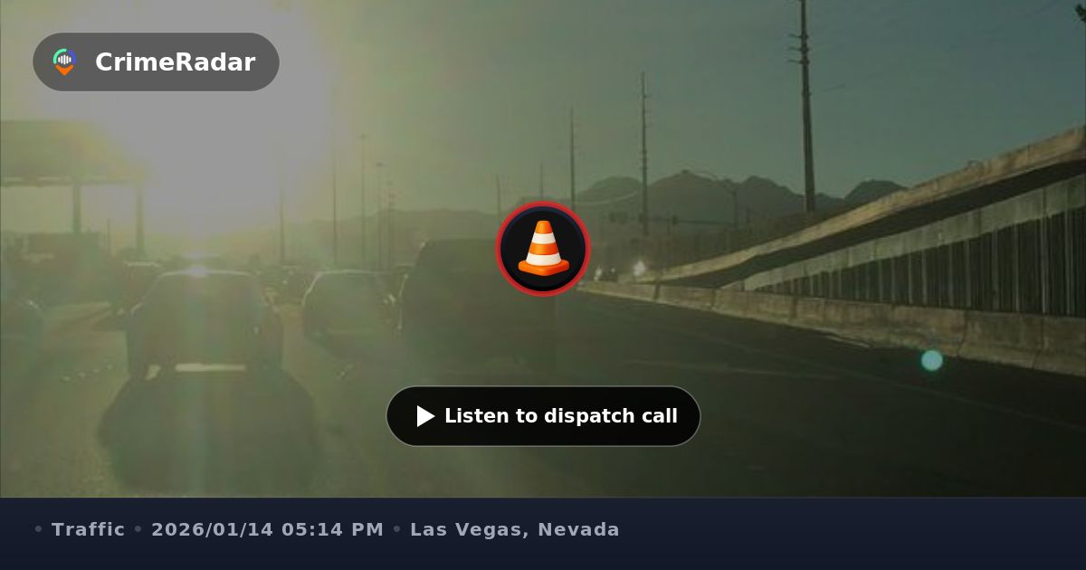 Two-car collision near I-11 Decatur off-ramp, Las Vegas NV | CrimeRadar