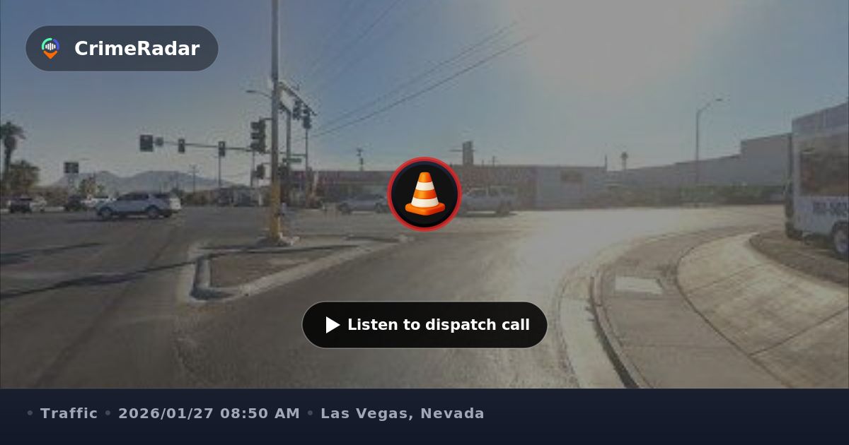 Collision on I‑15 near Washington on‑ramp, Las Vegas NV | CrimeRadar