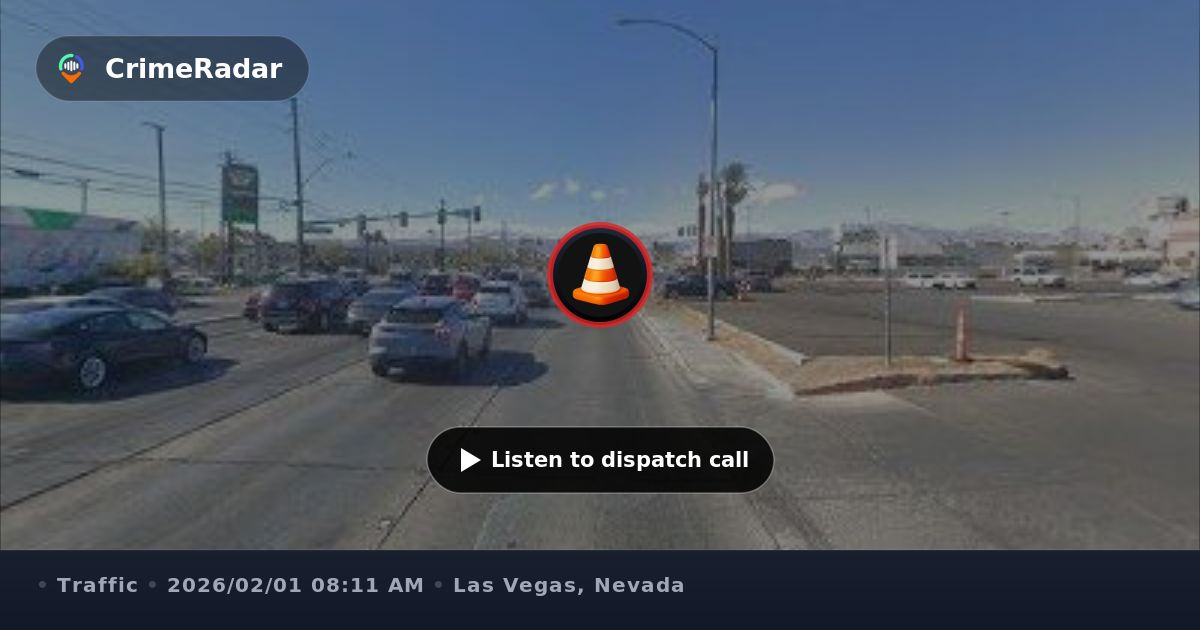 Tow truck blocks lane after crash on I-15 near Spring Mountain, Las ...